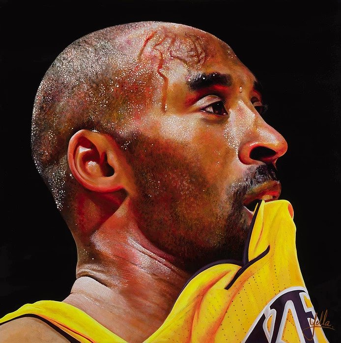 MAMBA FOREVER Limited Edition Print – Yella